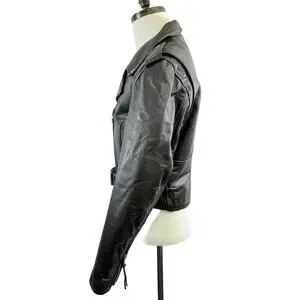 Barneys New York | Jackets & Coats | Barneys Womens Leather Biker Style ...